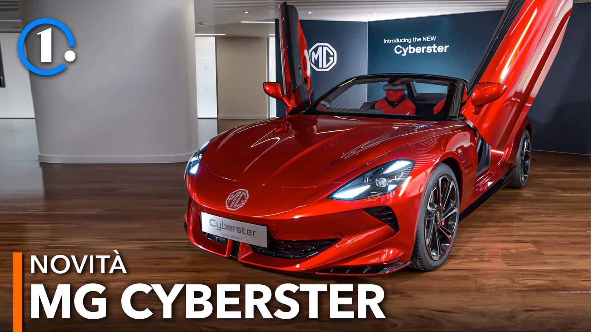 MG Cyberster, ecco com'è dal vivo la Roadster inglese