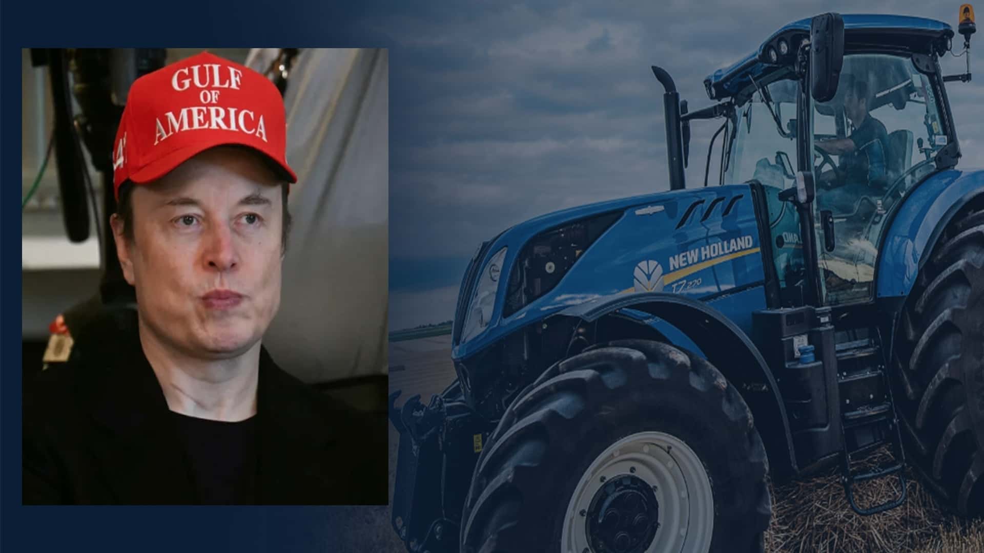 CNH e Elon Musk: connettività satellitare trattori con Starlink