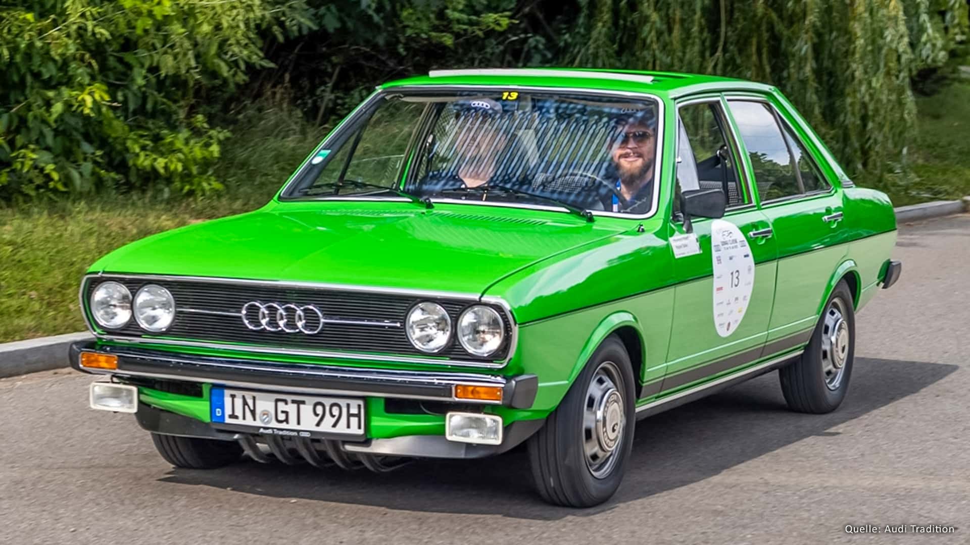 Alles auf (Signal)Grün: Unterwegs im Audi 80 GTE von 1976
