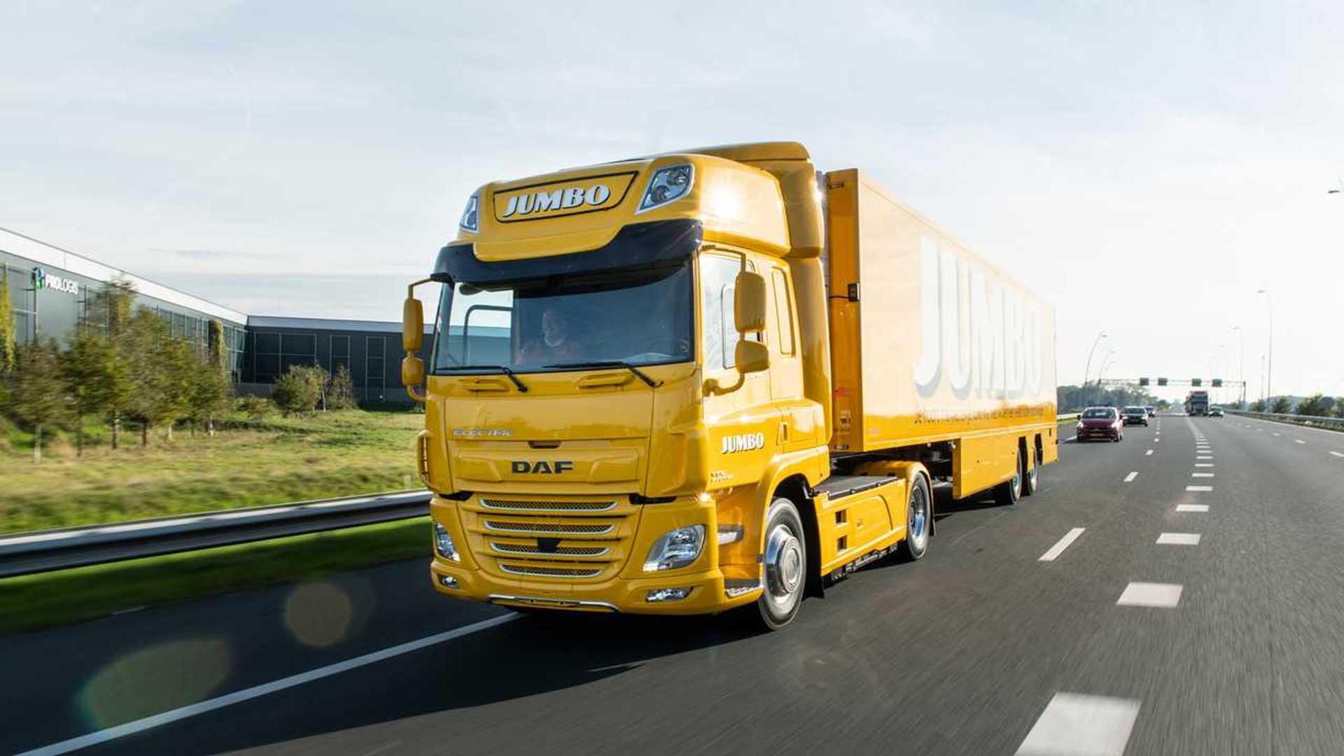 DAF CF Electric, iniziano i test su strada