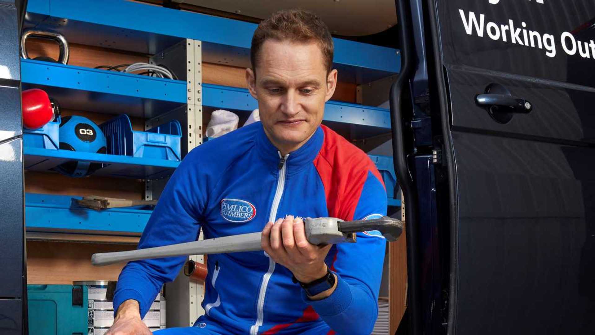 VW keeps van drivers healthy with mobile gym initiative