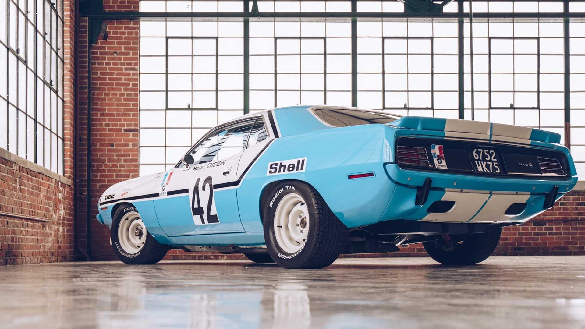 This Chrysler Plymouth Hemi 'Cuda Is A French Racing Legend | Motorious