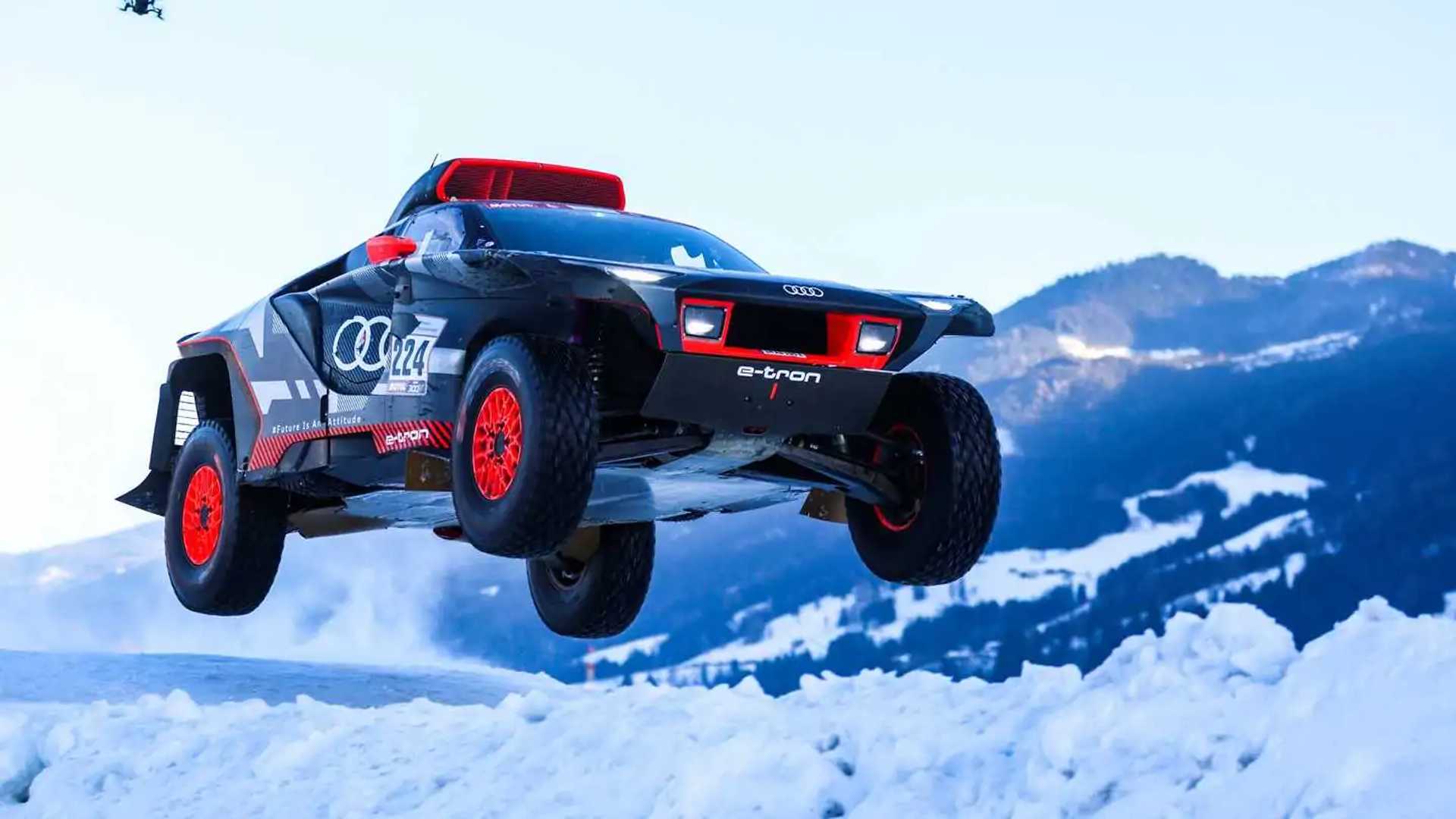Ken Block, Audi RS Q e-tron’u kullandı