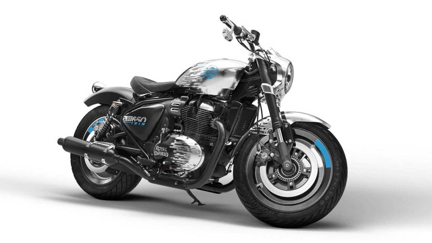 Royal Enfield SG650: clássica da marca ganha visual cyberpunk