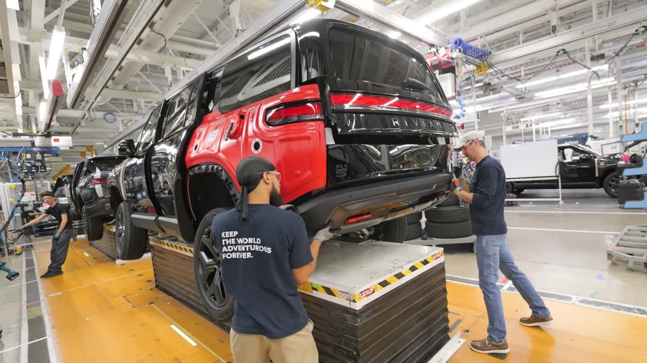 See How Rivian EVs Get Made In This In-Depth Factory Tour