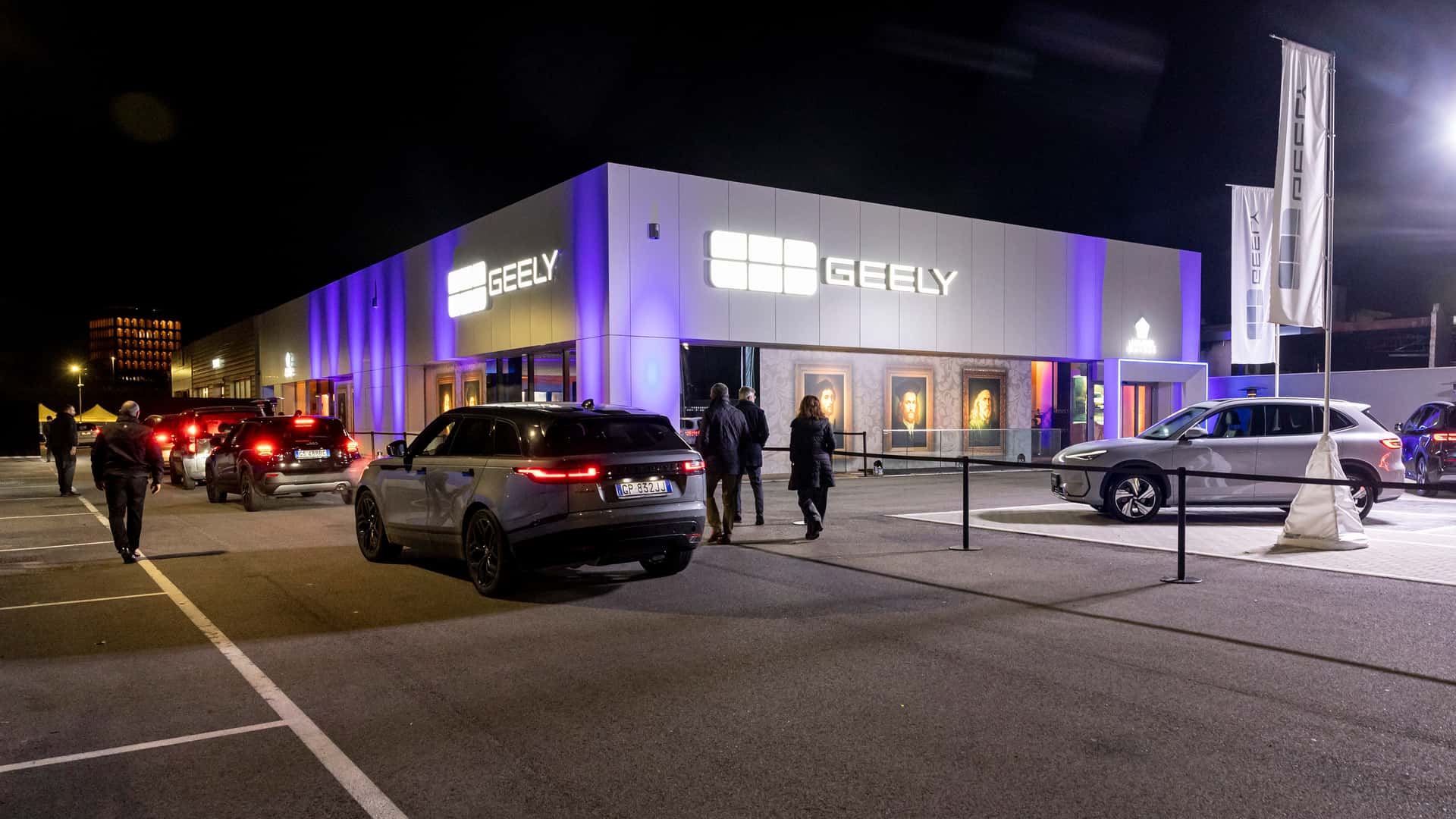Fotos: La inauguración del showroom de Geely en Roma | Motor1.com