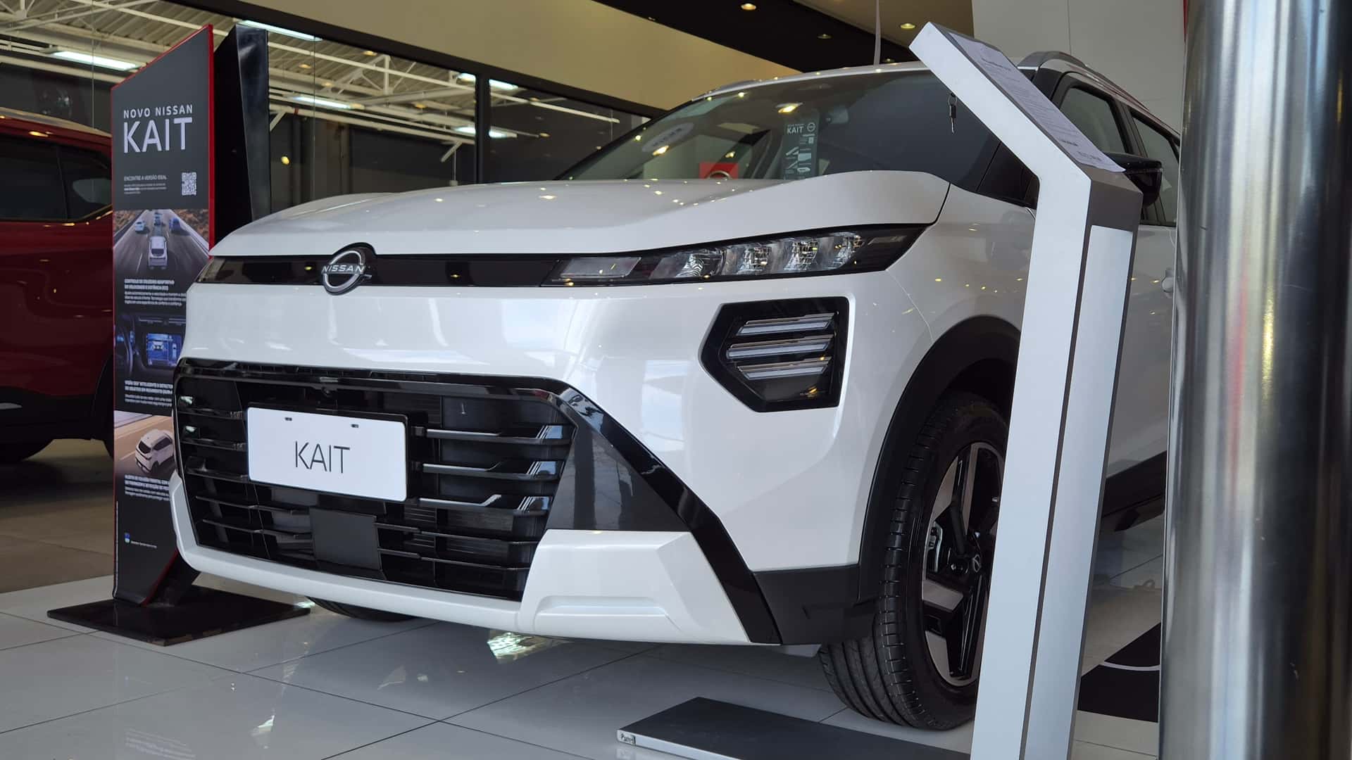 Novo Nissan Kait 2026: veja como ele é de perto neste M1 nas lojas
