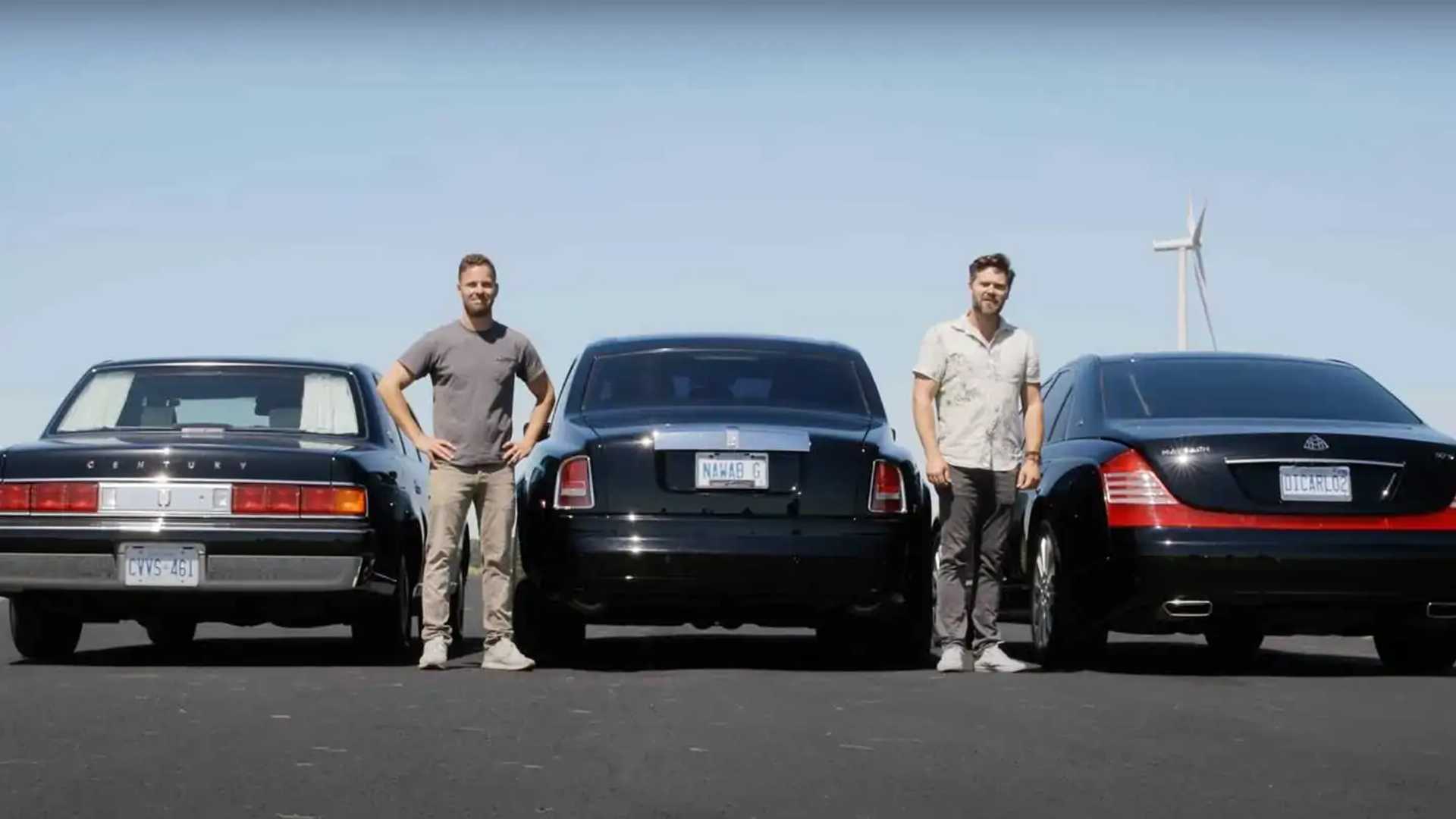 Vidéo : un drag race entre trois limousines dotées d'un V12