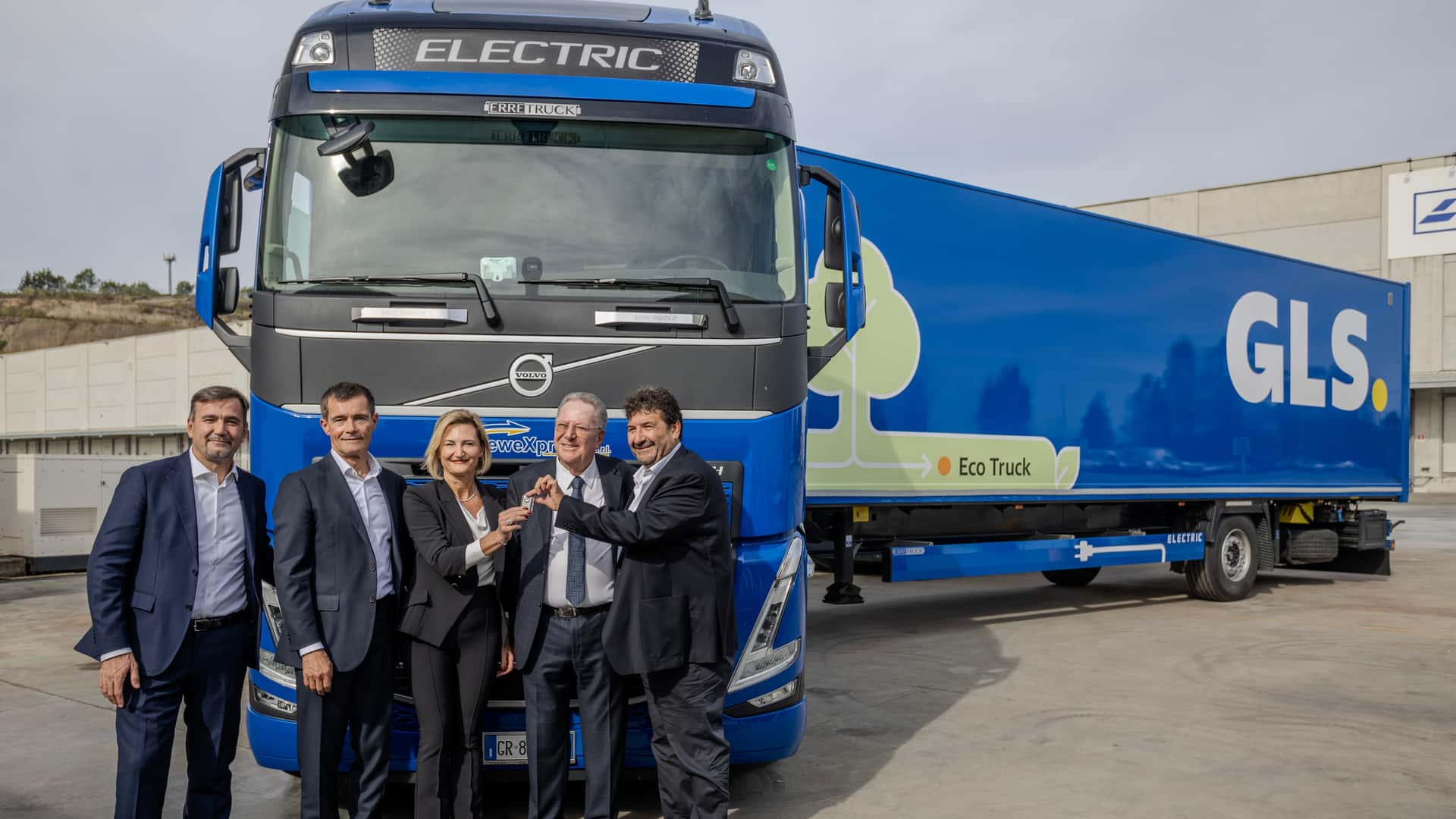 GLS, arriva il primo camion elettrico Volvo