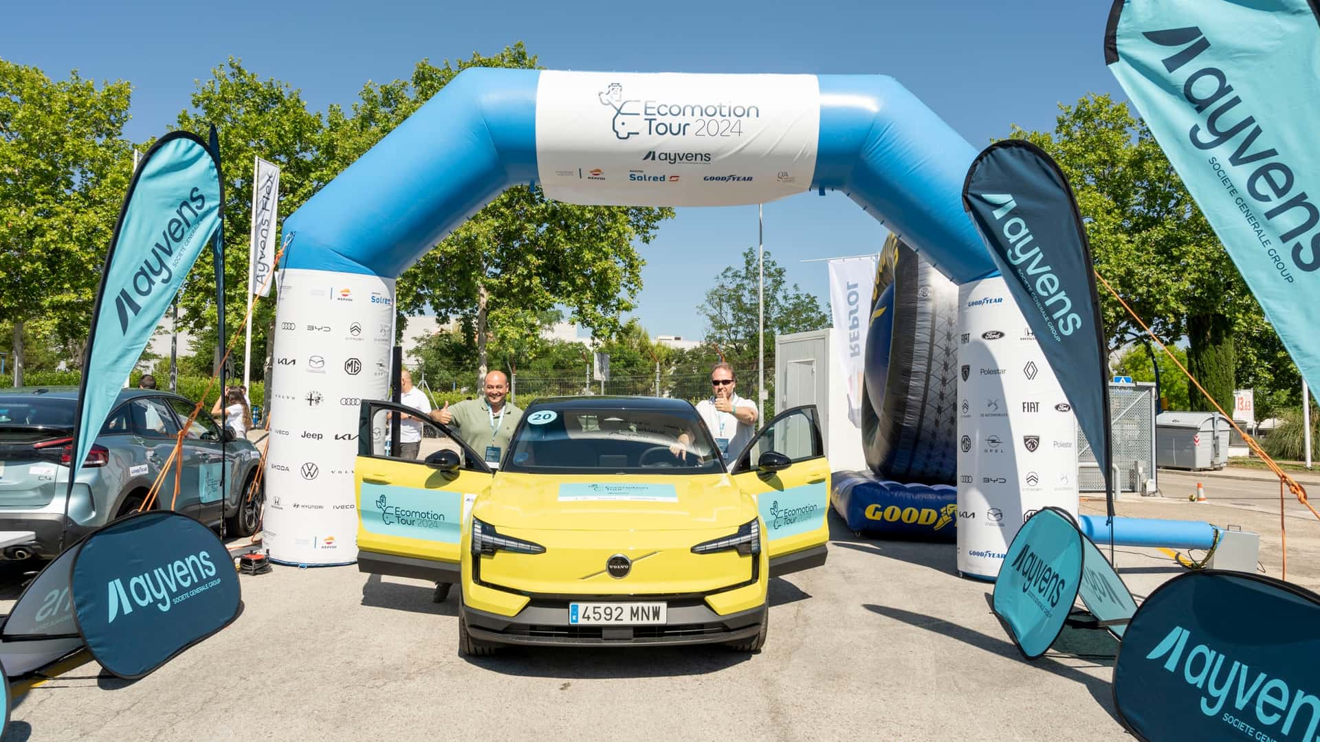 Ecomotion Tour 2024: participamos con el recién llegado Volvo EX30