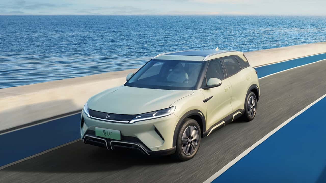 BYD Launches Yuan Up Compact Crossover Starting At $13,400