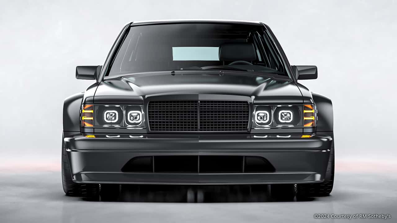 HWA Evo: the first production model of the Mega 190 is put up for auction