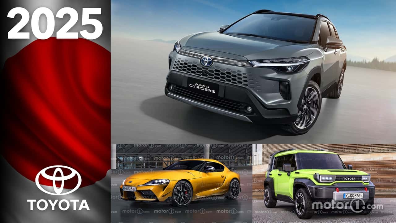 Todas las novedades de Toyota para 2025