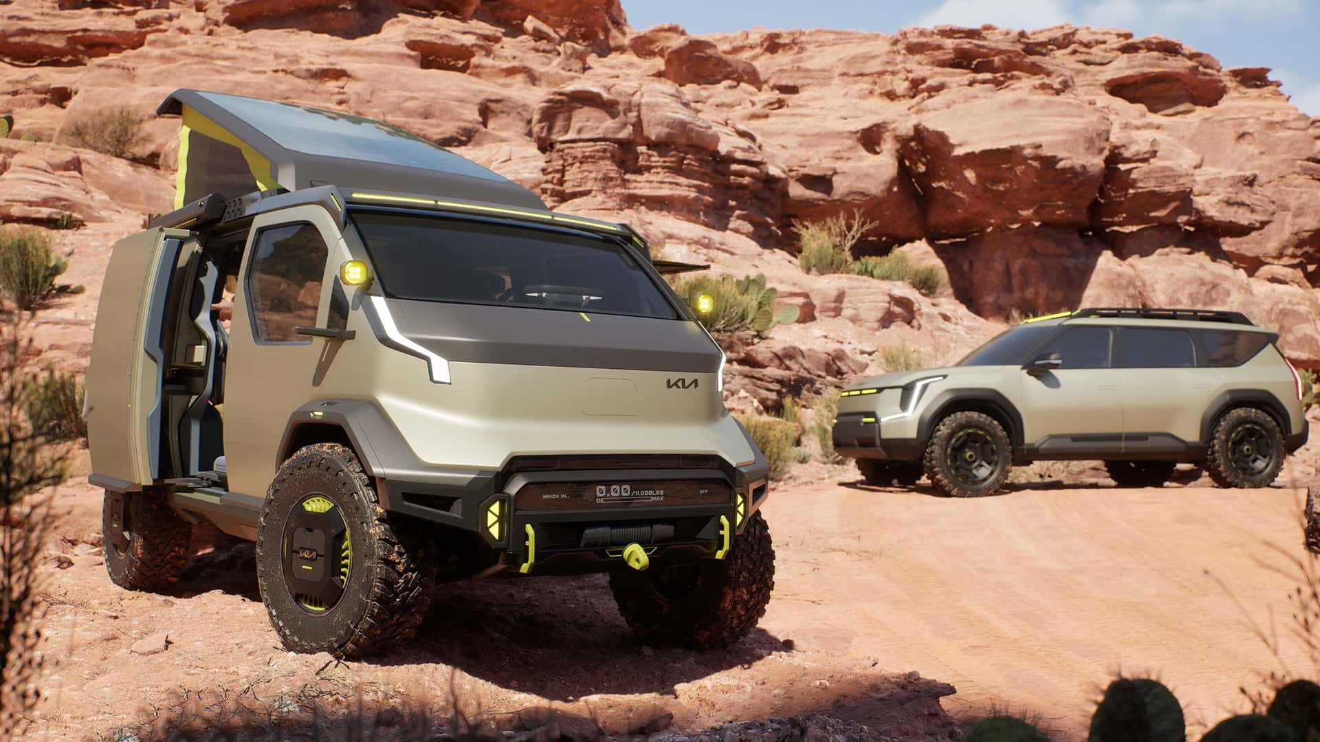 Kia al SEMA 2024 propone un furgone concept su piattaforma PBV