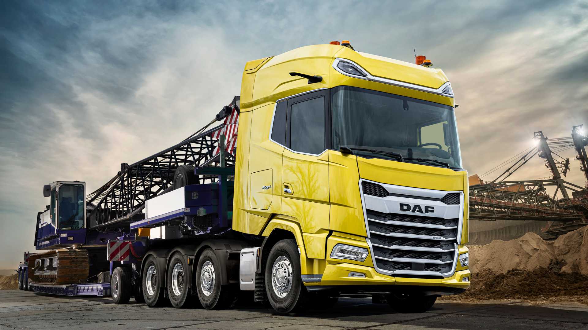 DAF lancia le varianti Construction da 4x2 a 8x4