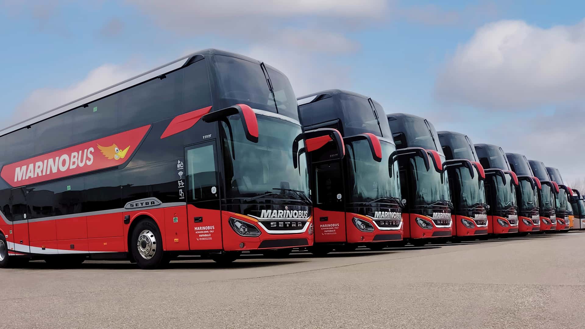 Setra, altri 22 autobus prendono servizio tra Italia e Germania