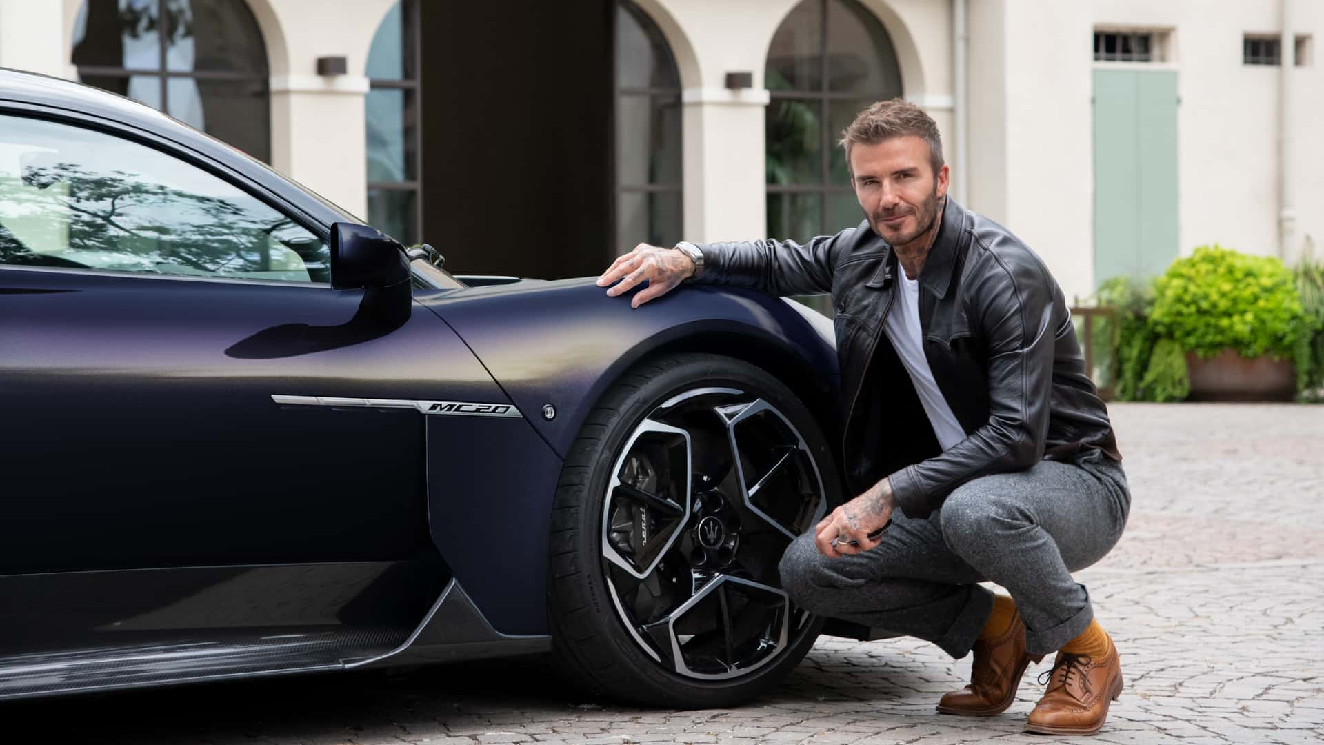 David Beckham disegna due nuove Maserati