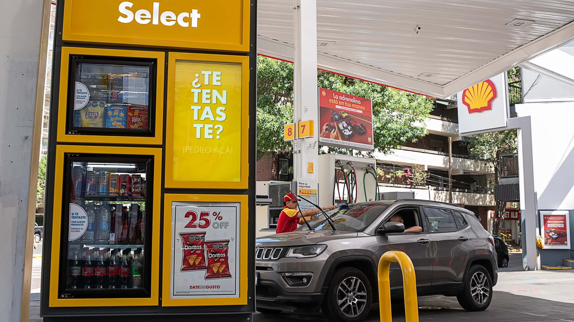 Shell Select: ahora el shopping es con "autoservice"