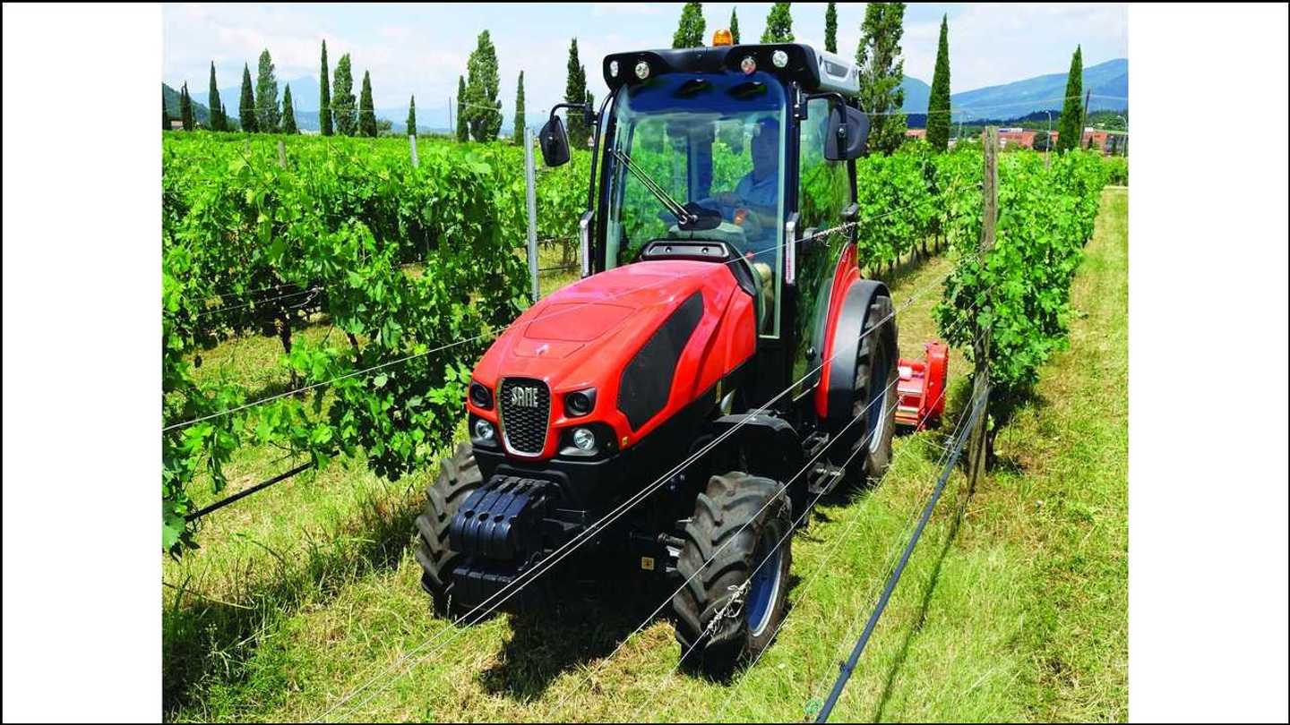 SAME FRUTTETO CVT 115S: genio tra i filari