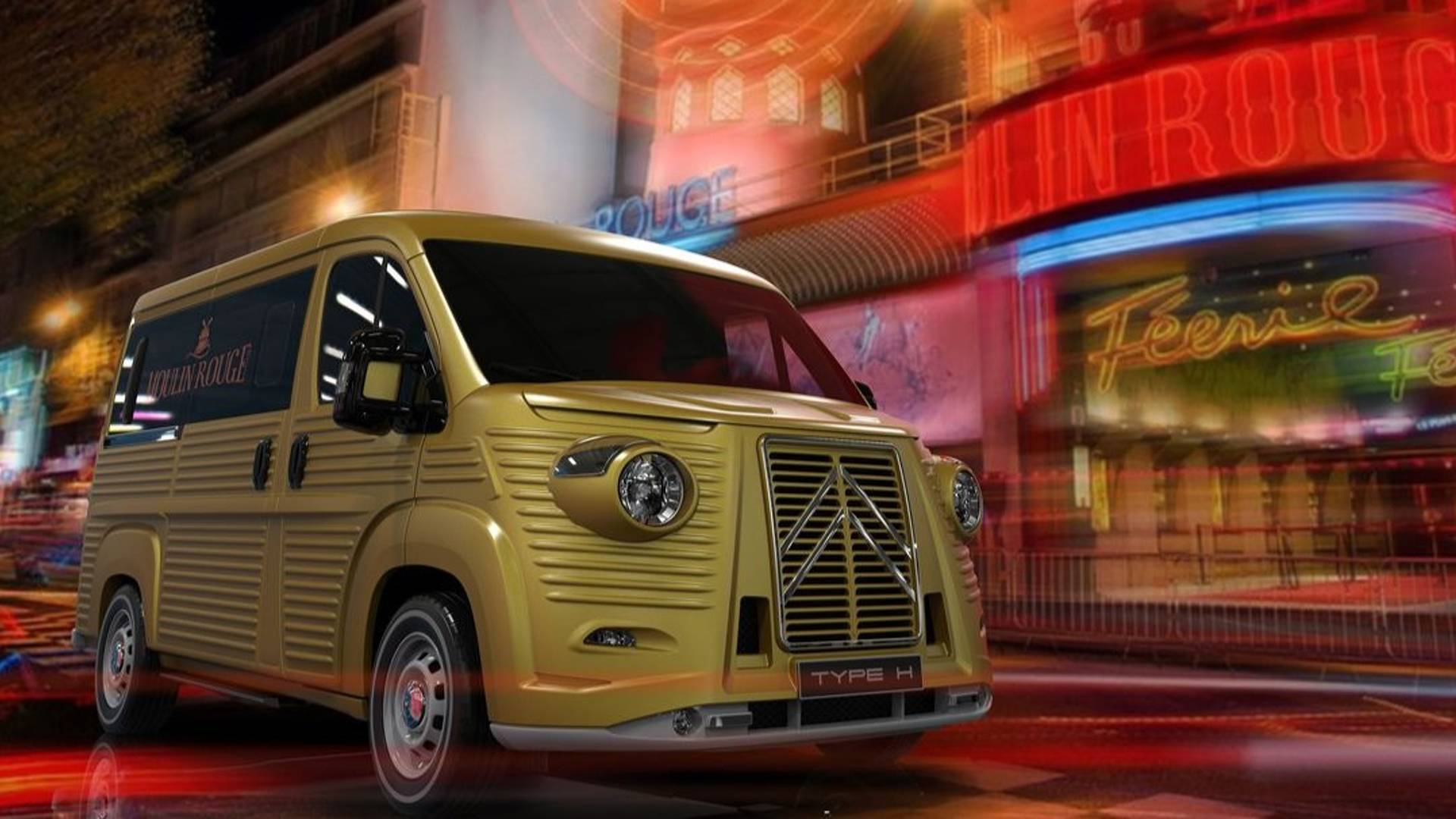 Citroën expose le nouveau Type H en Italie