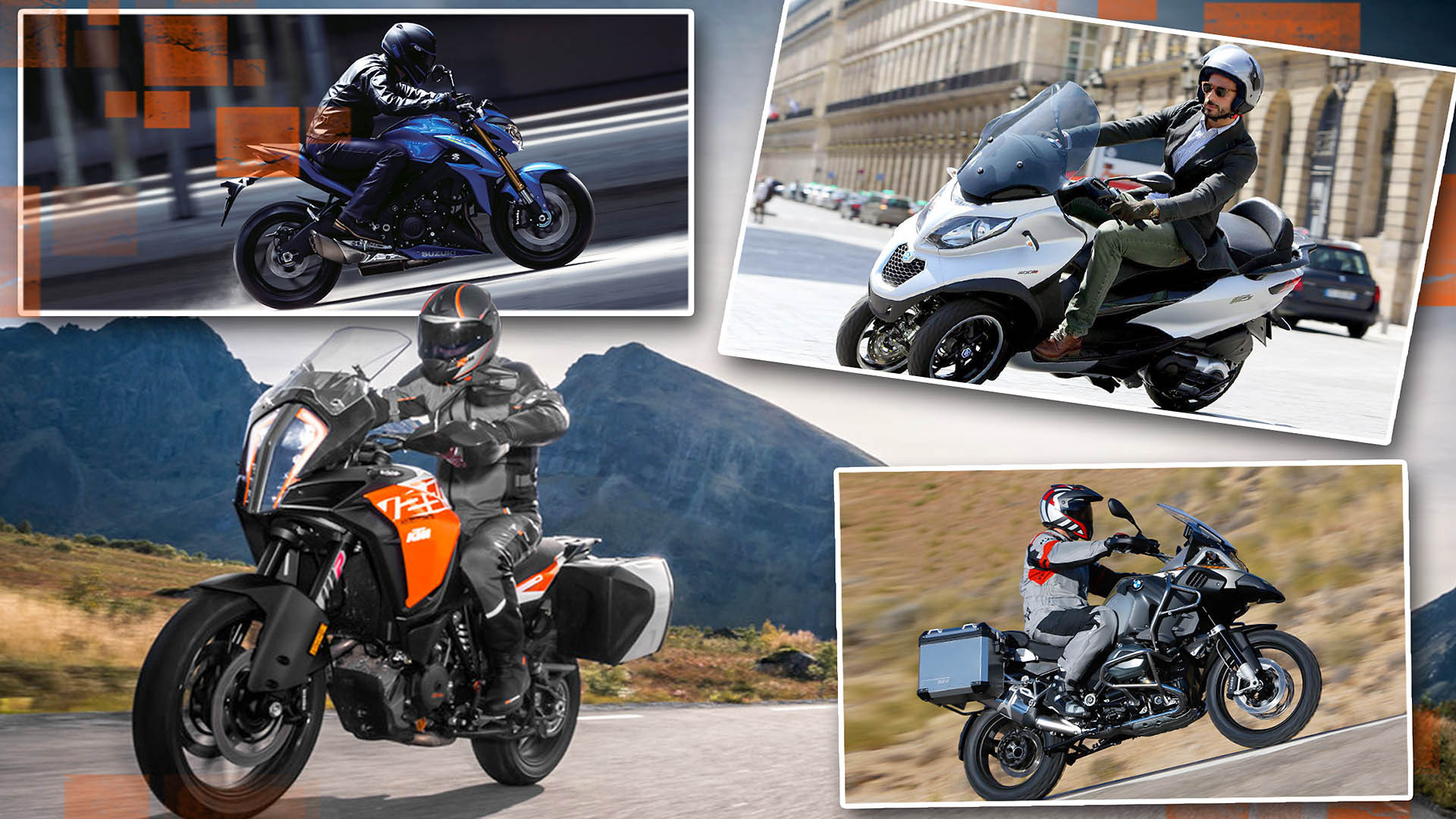 Top Ten: Die beliebtesten Motorräder