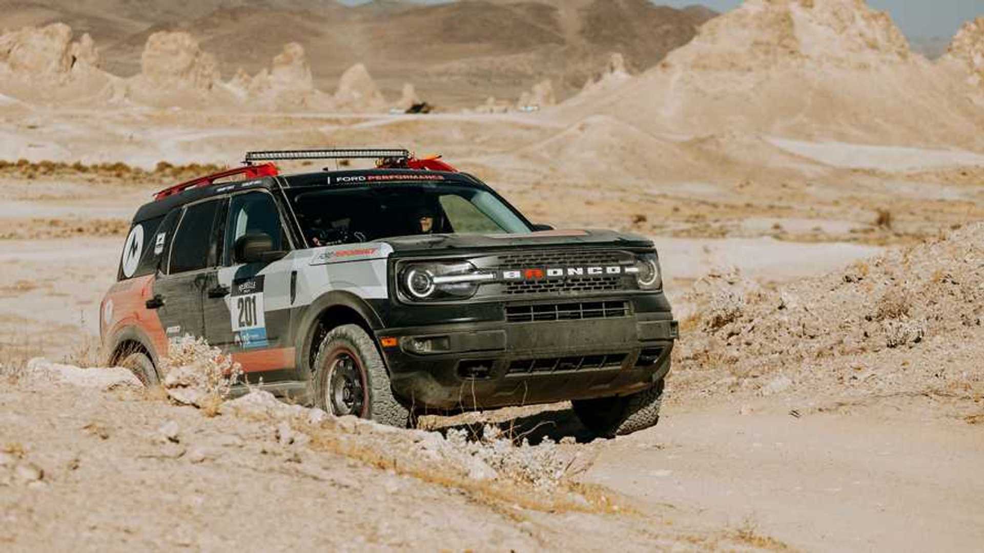 El Ford Bronco Sport vence en su categoría del Rally Rebelle