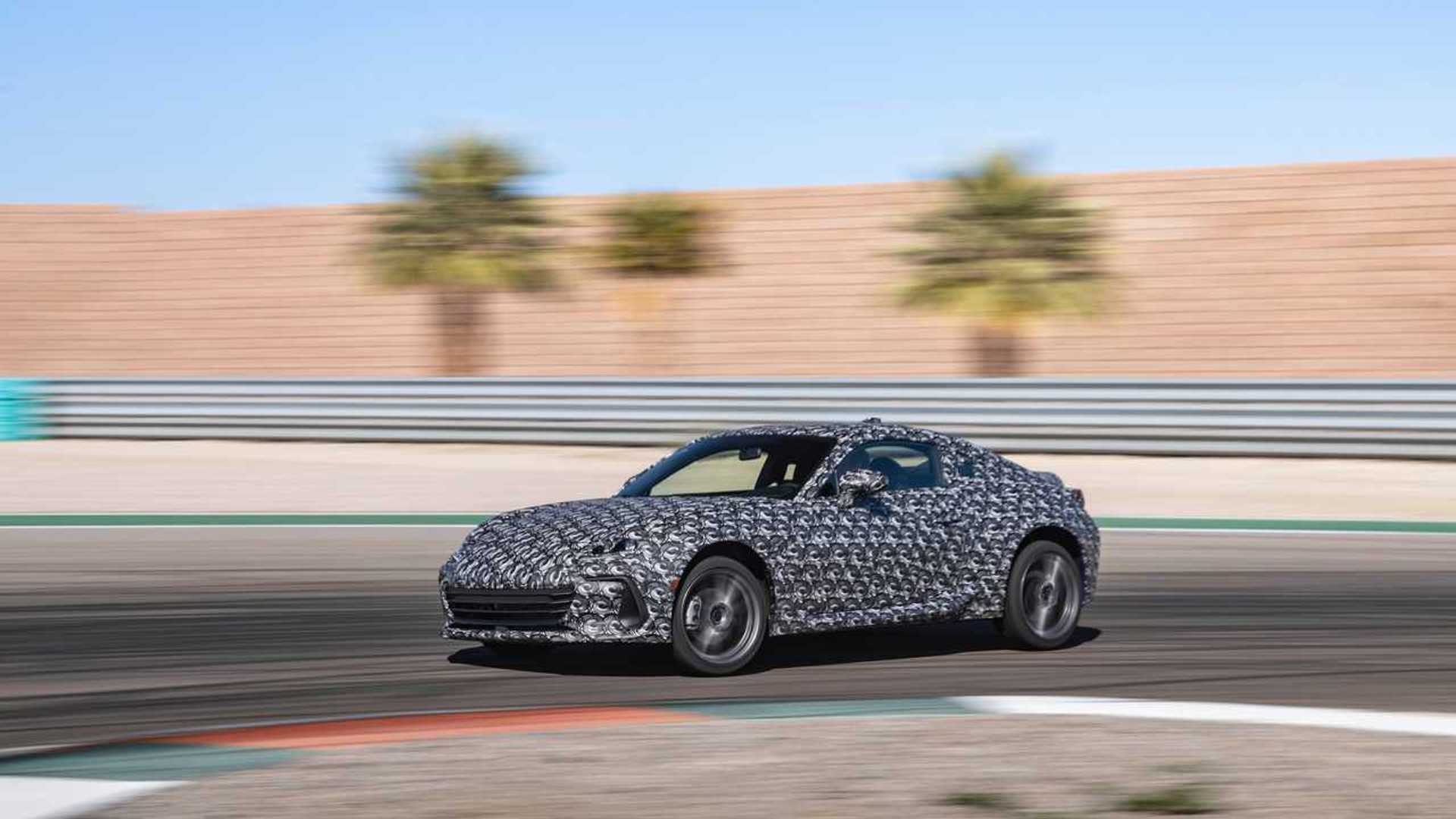 First Look: 2022 Subaru BRZ Revealed With New Design, More Power