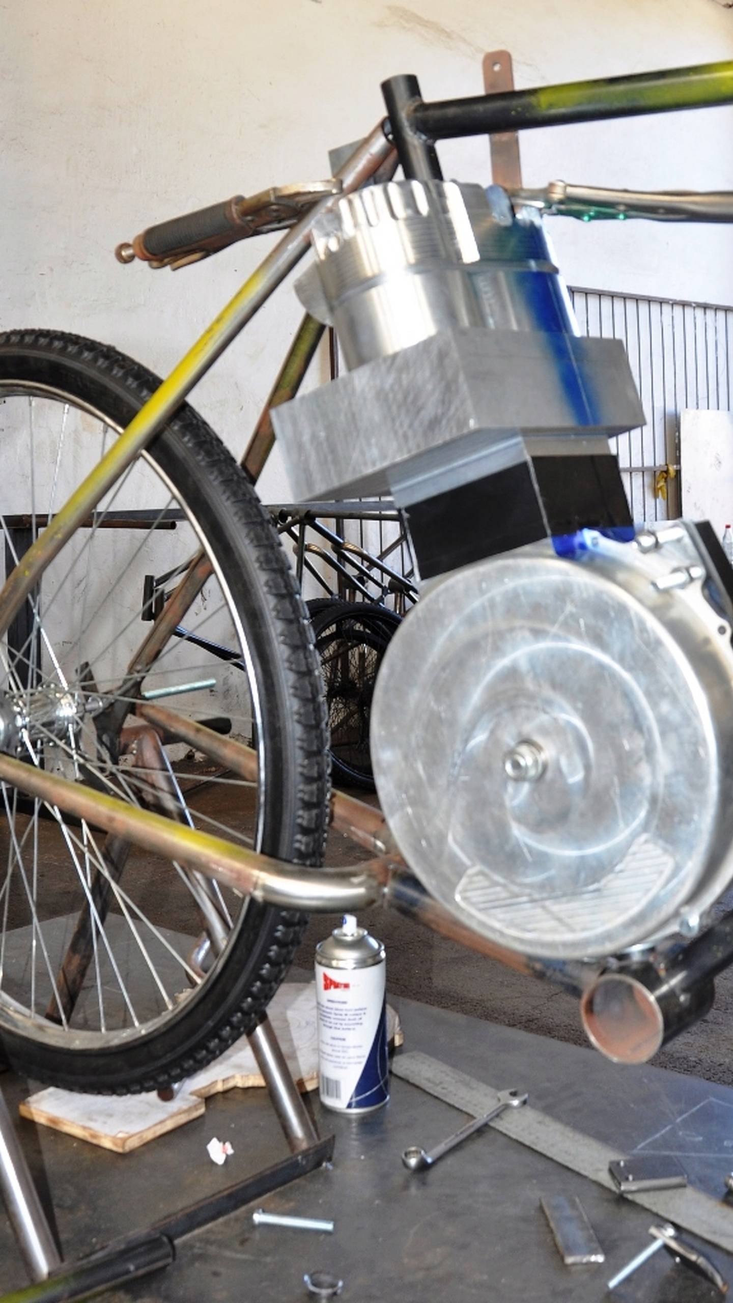 Alex Wheeler, 'Harley and the Davidsons' Bike Fabricator