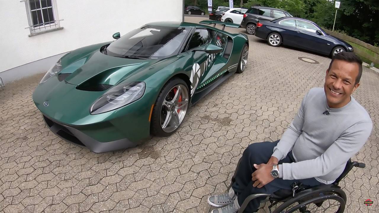 Being Paralyzed Hasn't Stopped This Guy From Driving His Ford GT