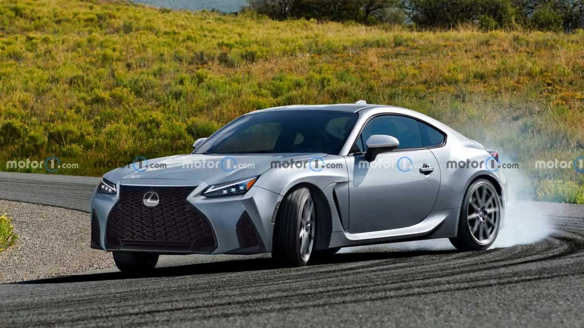 Rendering Lexus UC Sports Coupe Berbasis Toyota GR 86/BRZ