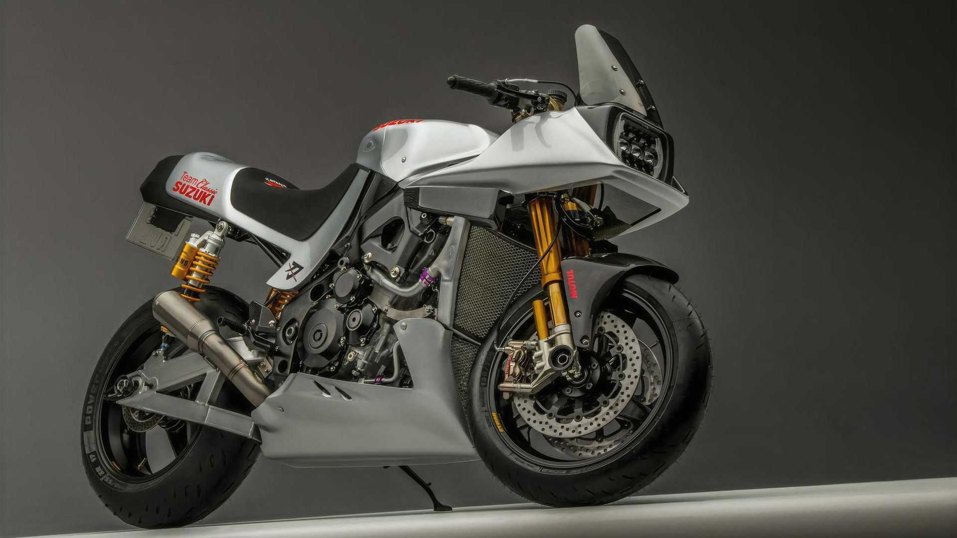 Here's The Custom Katana That Team Classic Suzuki Built On Lockdown