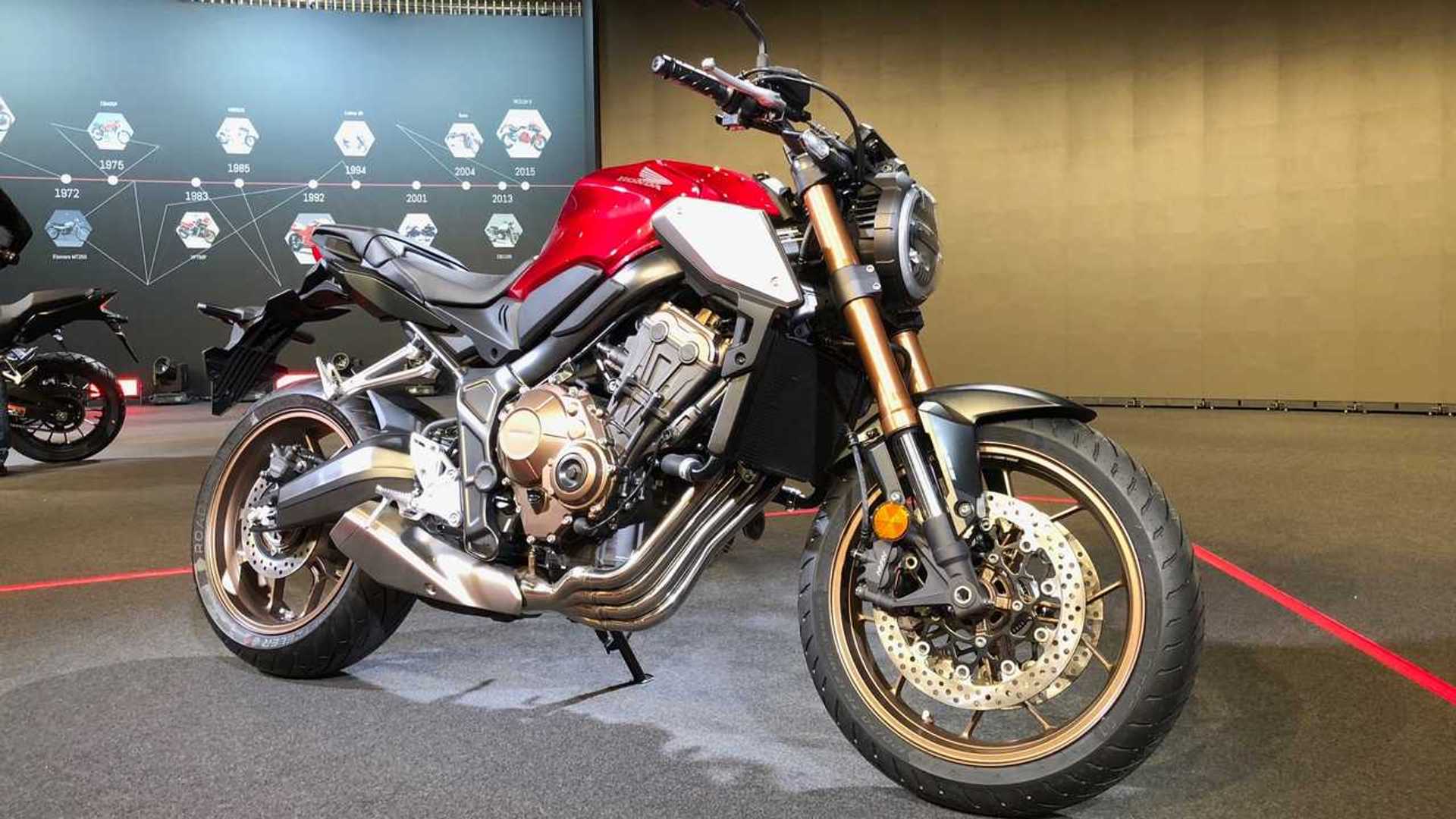 Salão de Milão: Honda lança nova CB 650R com estilo Neo Sports Café
