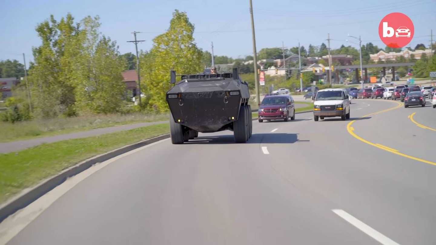 This Street Legal 8x8 Amphibious APC Is Ready For The Apocalypse
