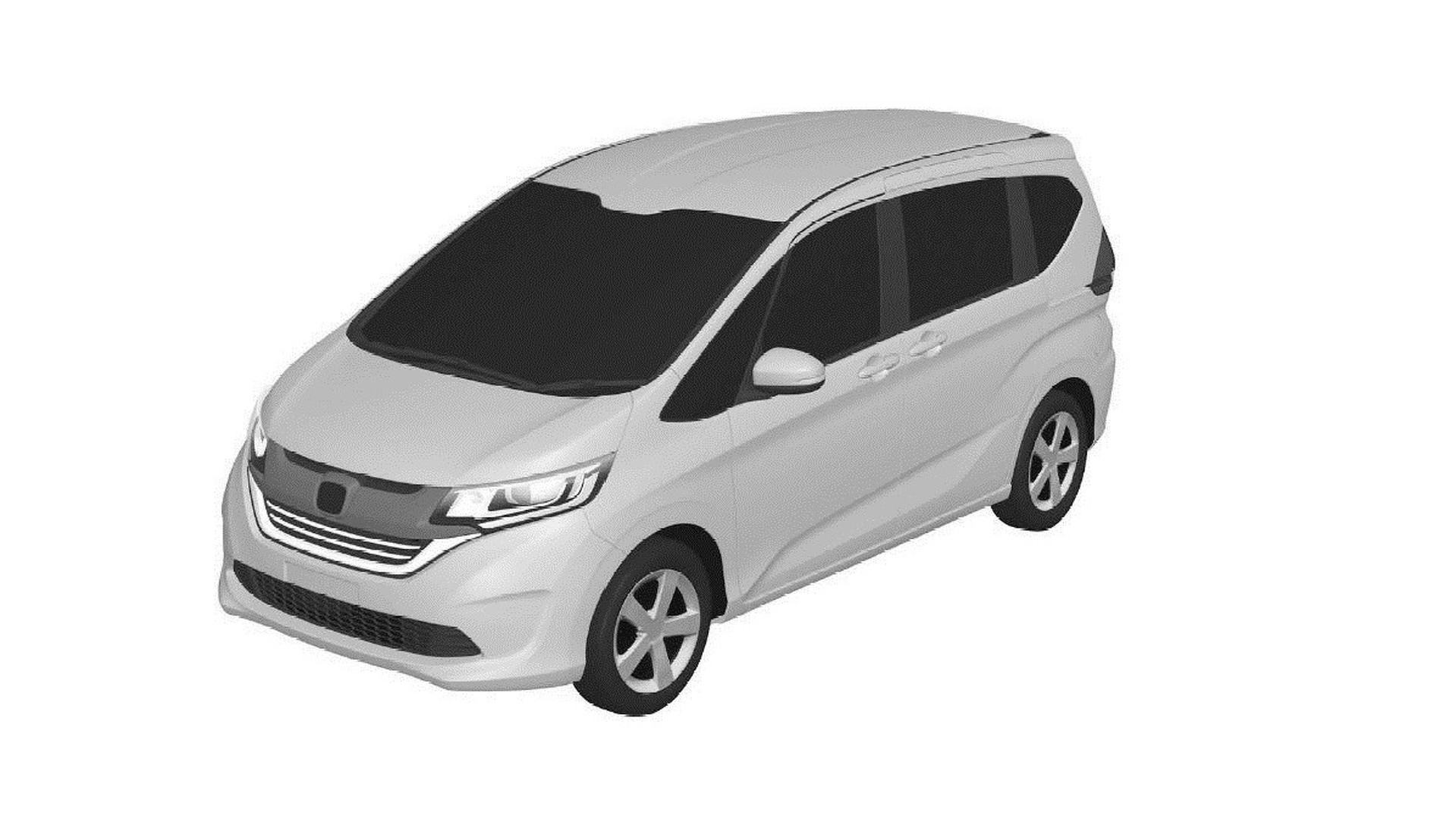 Honda Freed Mini MPV Leaked Via Chinese Patent Bureau Honda Freed Mini MPV Leaked Via Chinese Patent Bureau