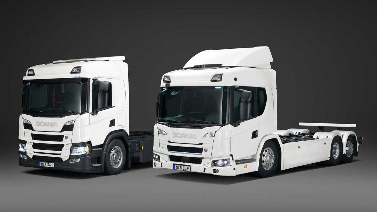 Scania Introduces Its First Commercial Plug-In Electric Truck Range