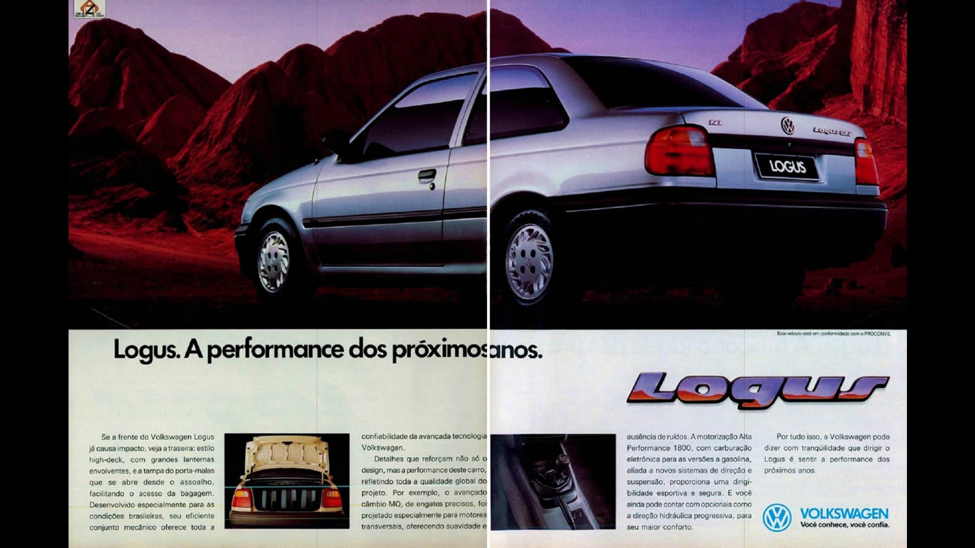 Carros para sempre: Volkswagen Logus foi novo paradigma nos tempos da Autolatina