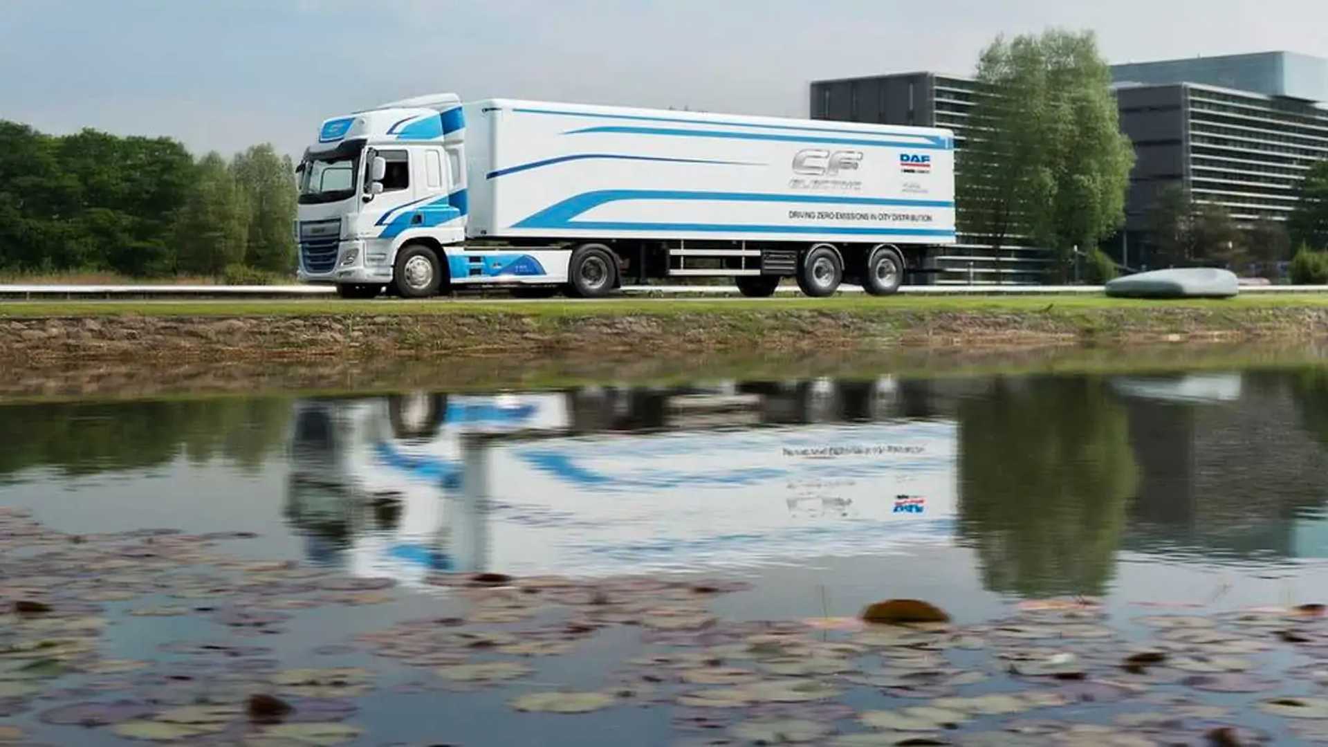 DAF CF Electric Trucks Already Tested For Over 150,000 KM