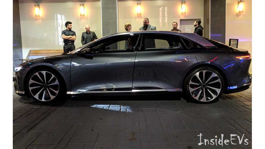 Lucid Motors Says It’s Not A Tesla Killer, Wants To Coexist Alongside