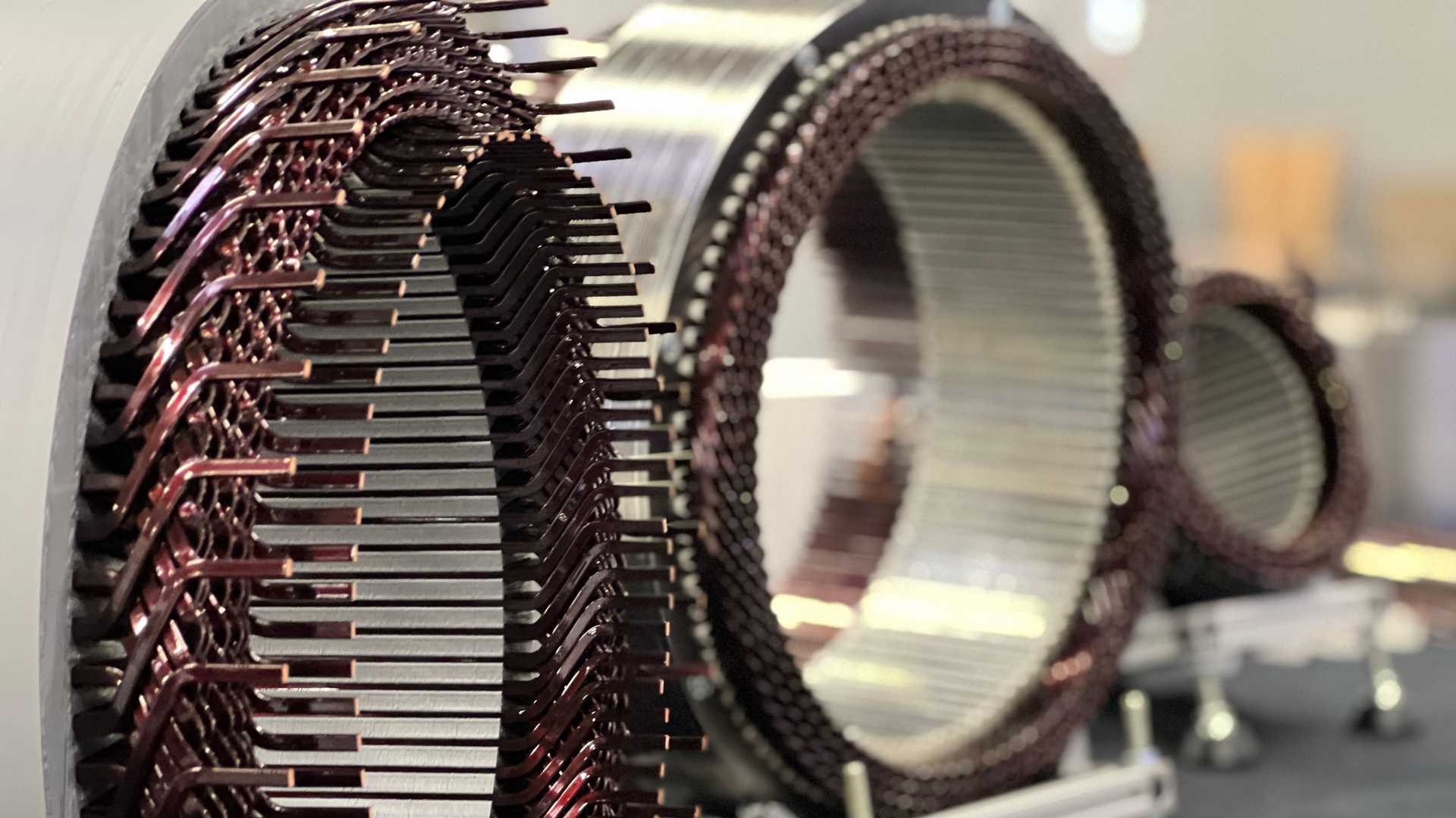 Con questi statori a forcina i motori elettrici sono più efficienti