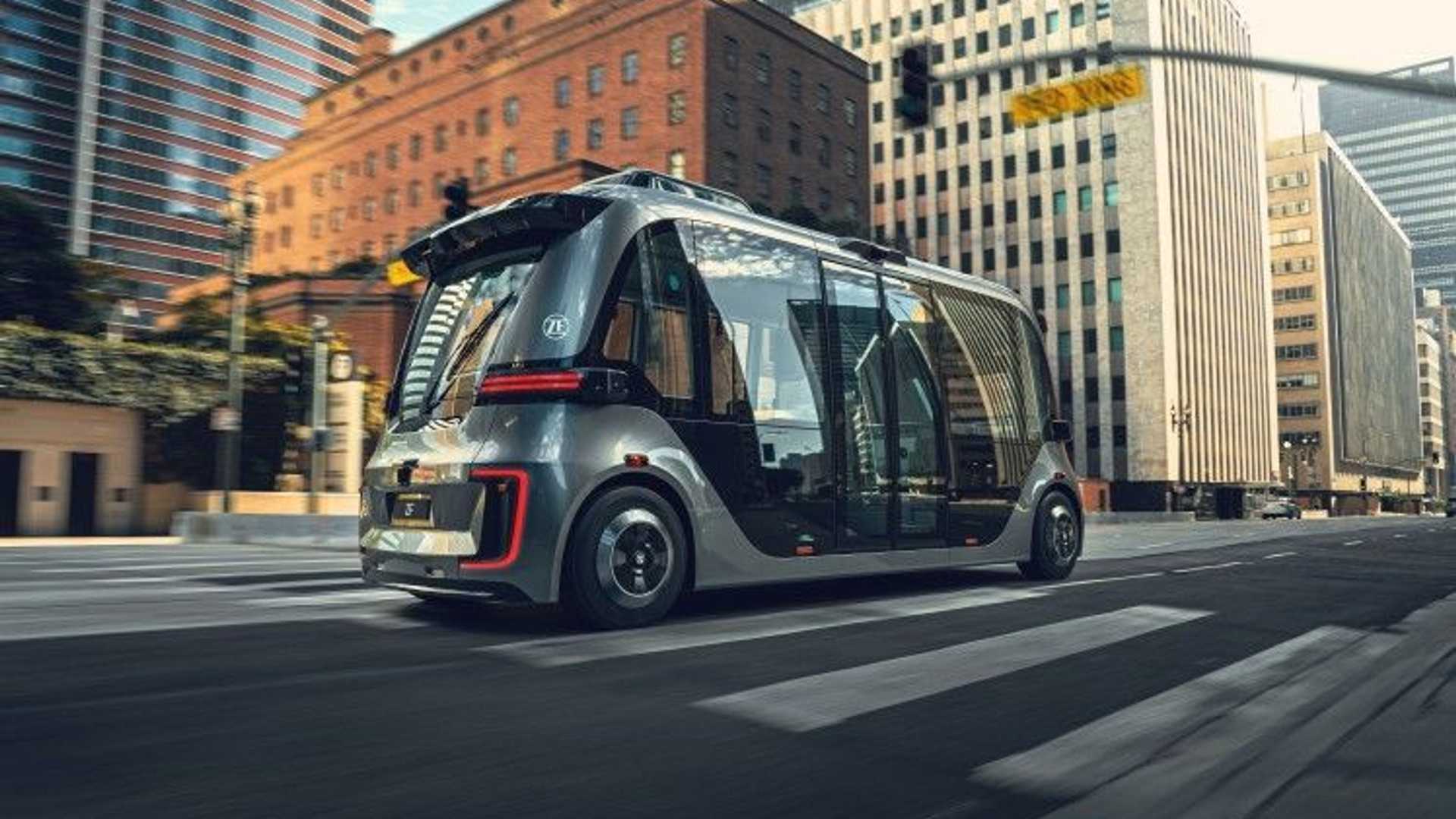 ZF anuncia "ônibus" autônomo e elétrico para operação nos EUA