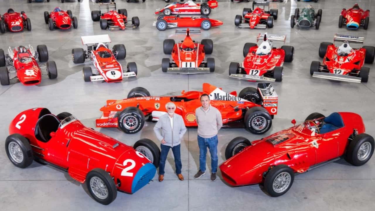 Bernie Ecclestone vende su colección de autos de Fórmula 1