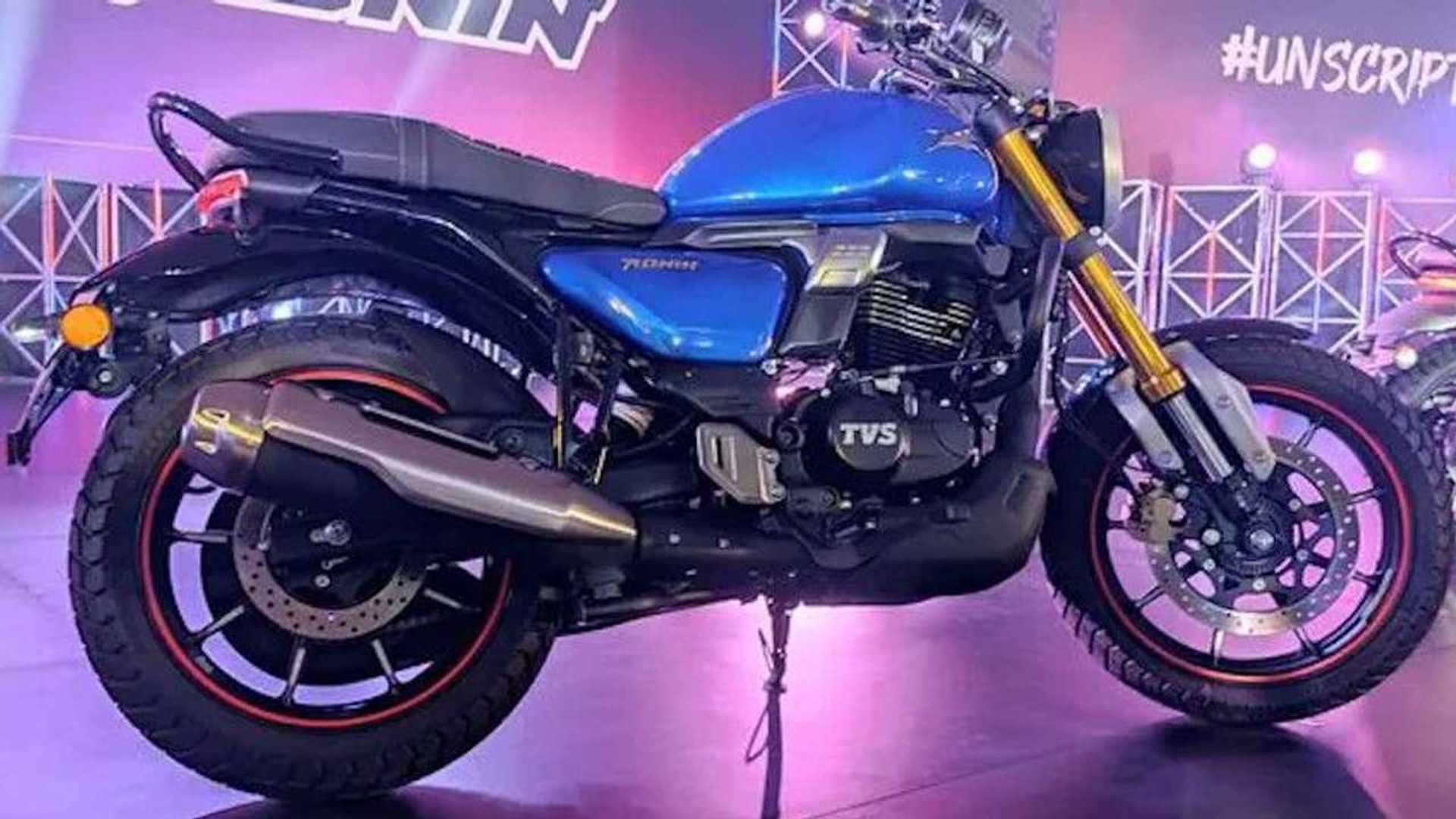 TVS Officially Debuts New Ronin In India