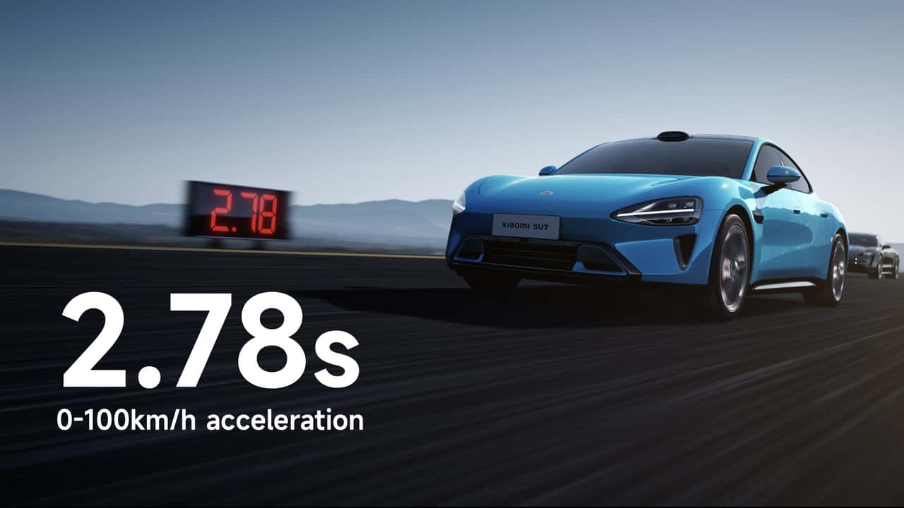 Xiaomi SU7: el primer coche eléctrico de la marca de smartphones