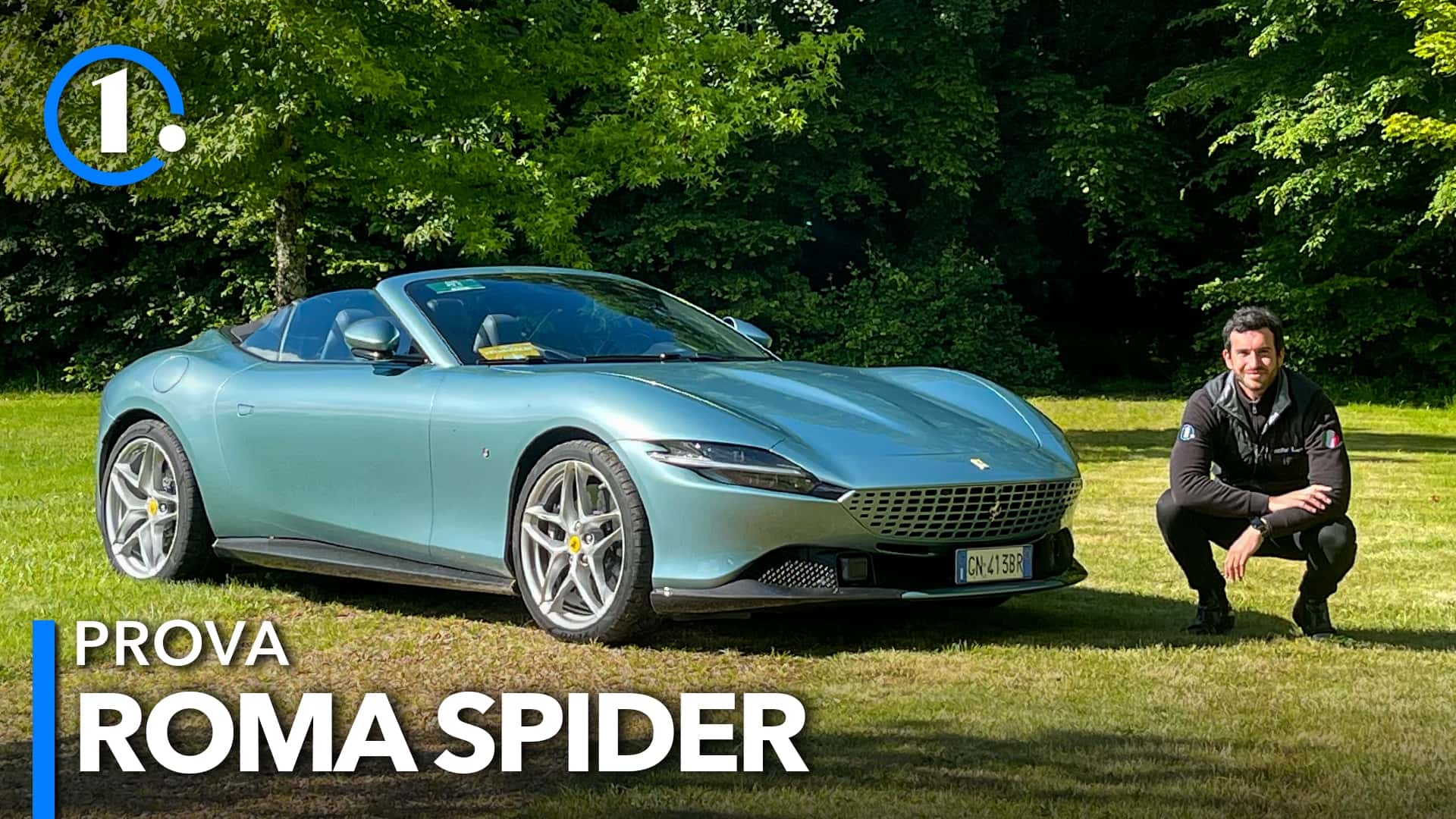 Ferrari Roma Spider (2024), la prova della GT definitiva