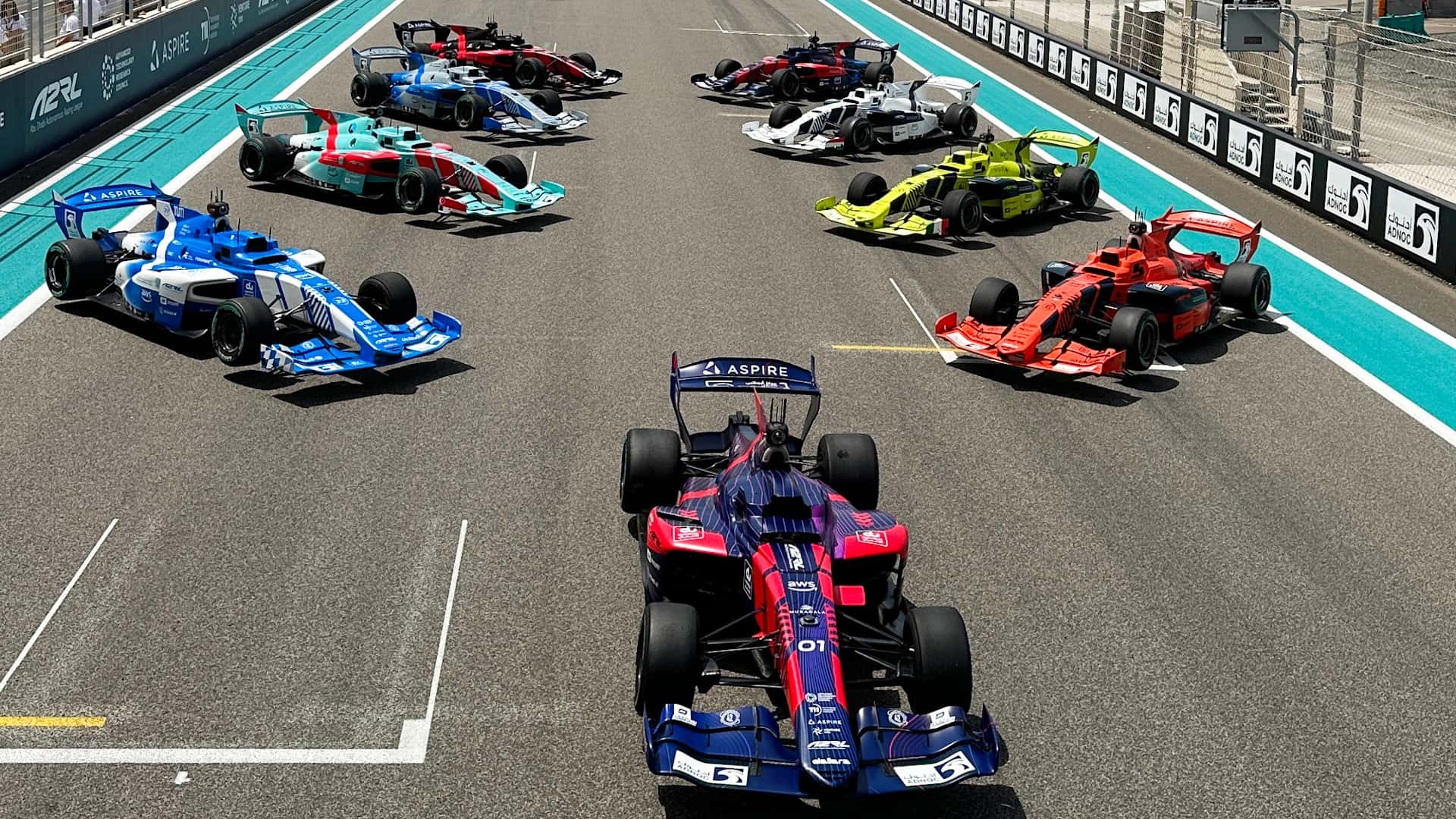 A2RL Autonomous Racing Championship launches in Abu Dhabi