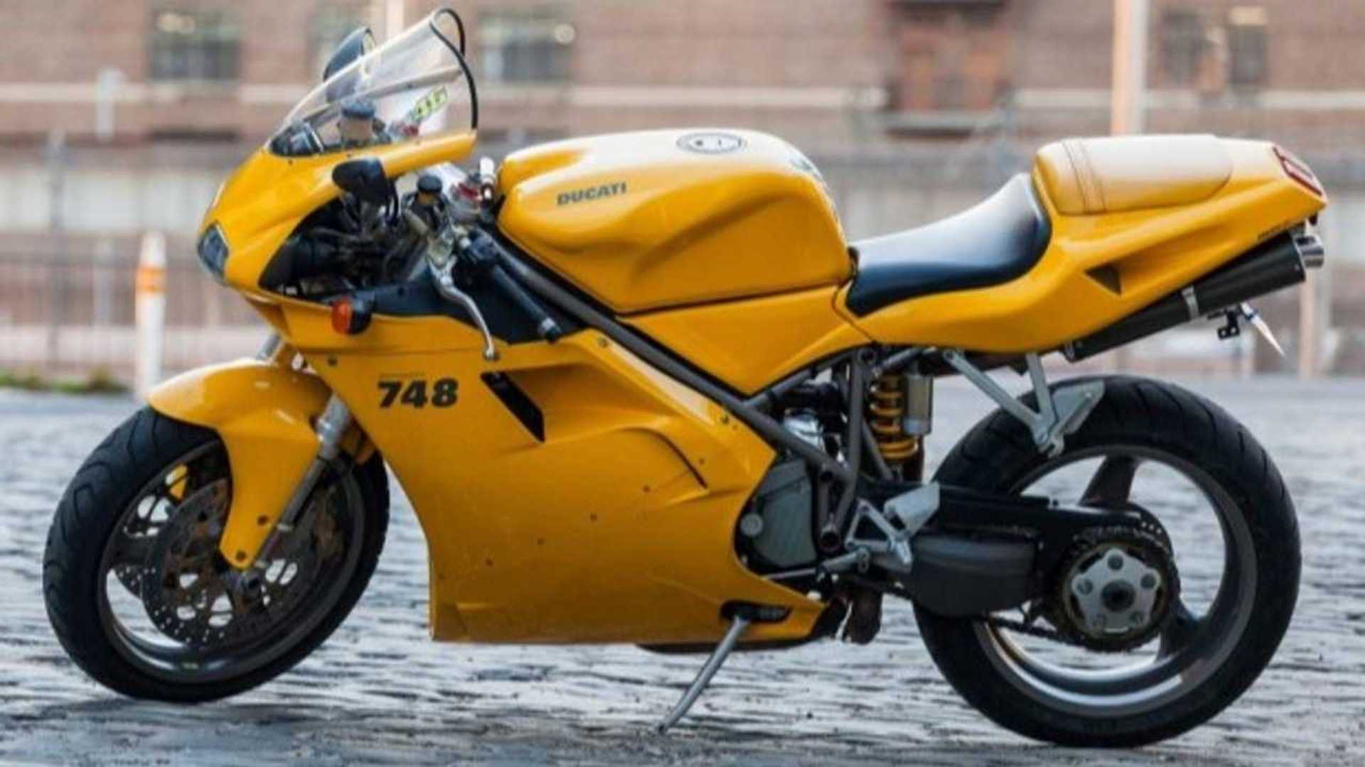This Gorgeous Yellow Ducati 748 Is Begging You To Take It Home