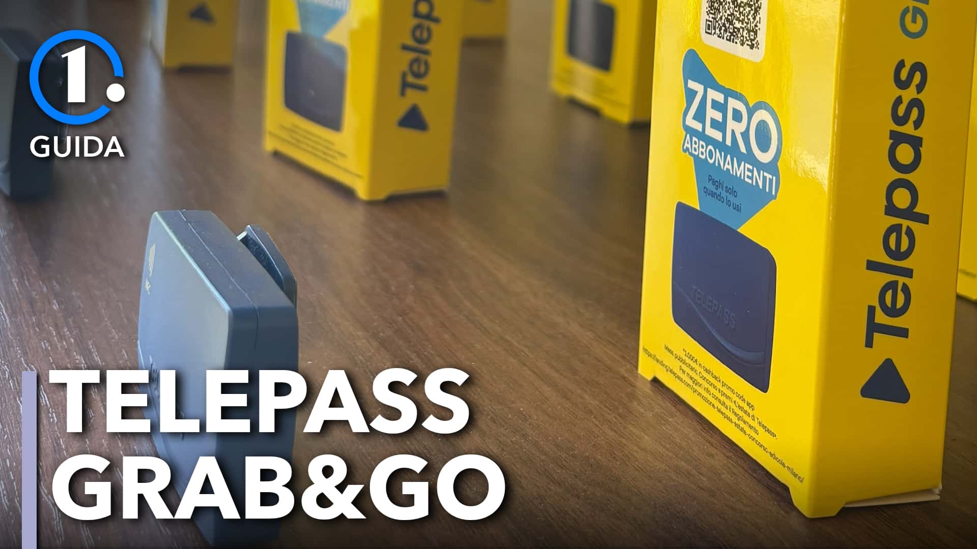 Grab&Go di Telepass, come funziona e quanto costa