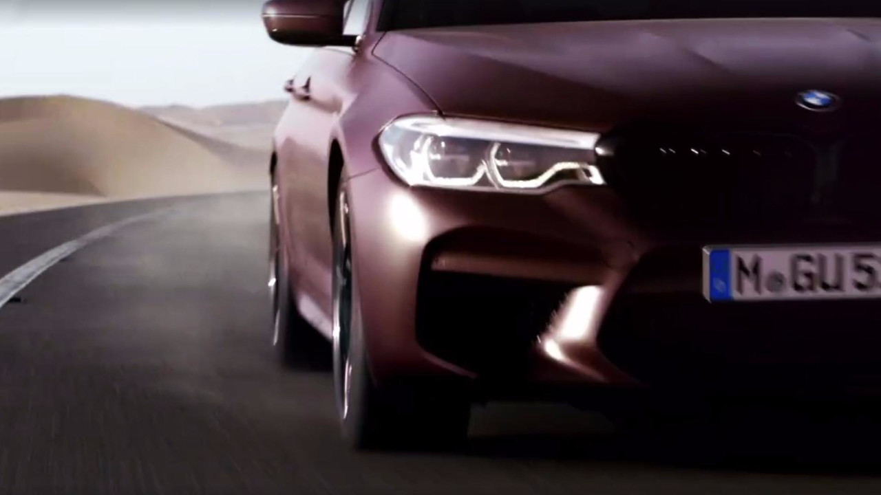 VIDÉO - La BMW M5 montre ses muscles