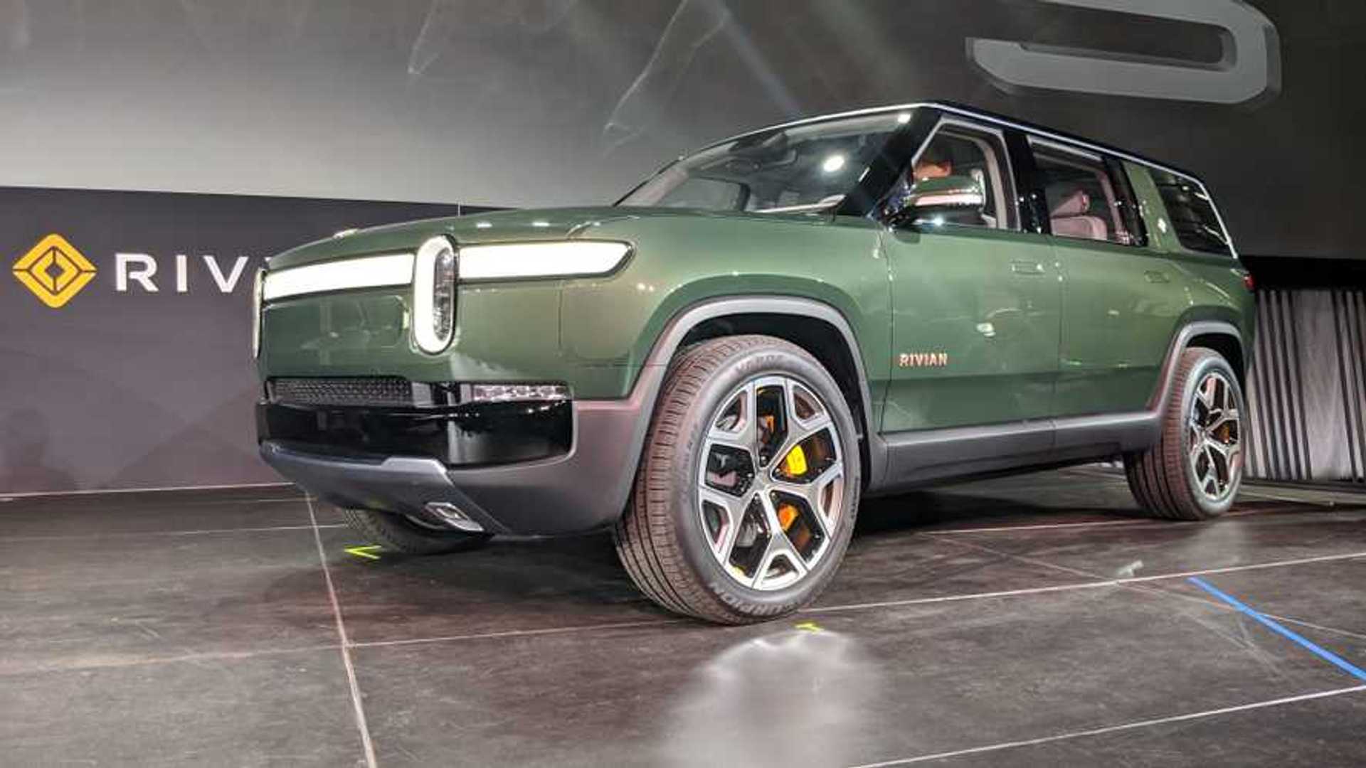 Rivian apresenta SUV elétrico R1S, derivado da picape R1T