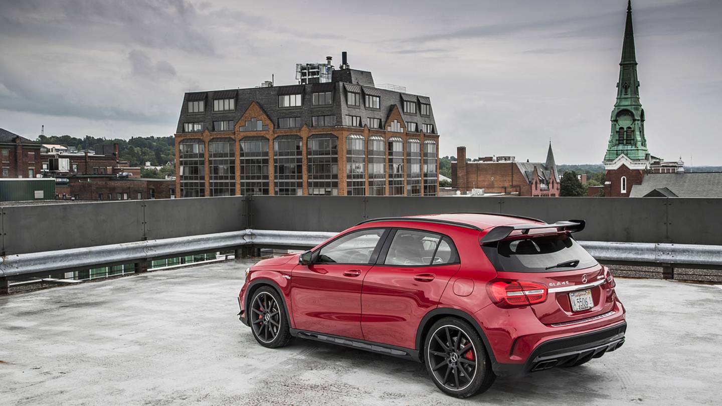 The Turbo, All-Wheel-Drive 2015 Mercedes-Benz GLA 45 - Review